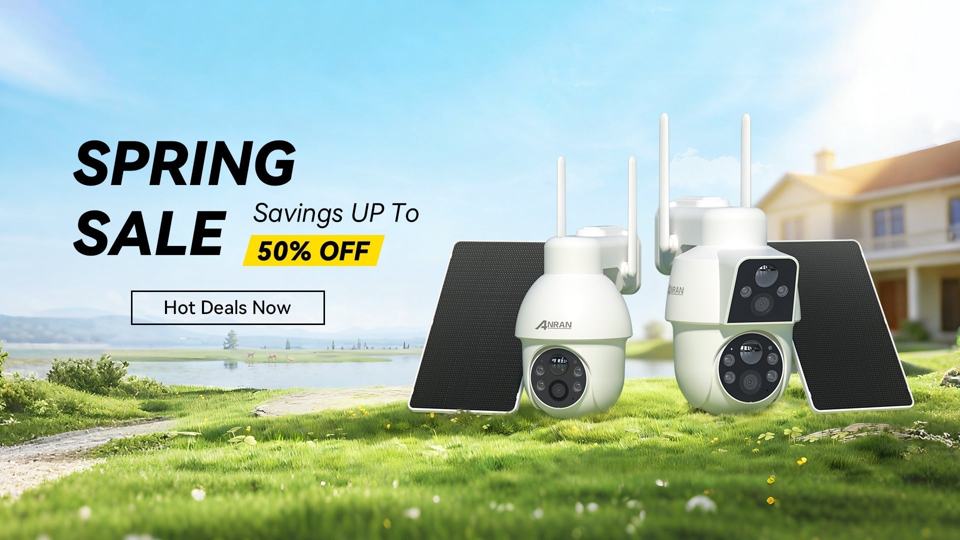 Spring Home Security Upgrade 2026: Save Big on Solar Security Cameras ...