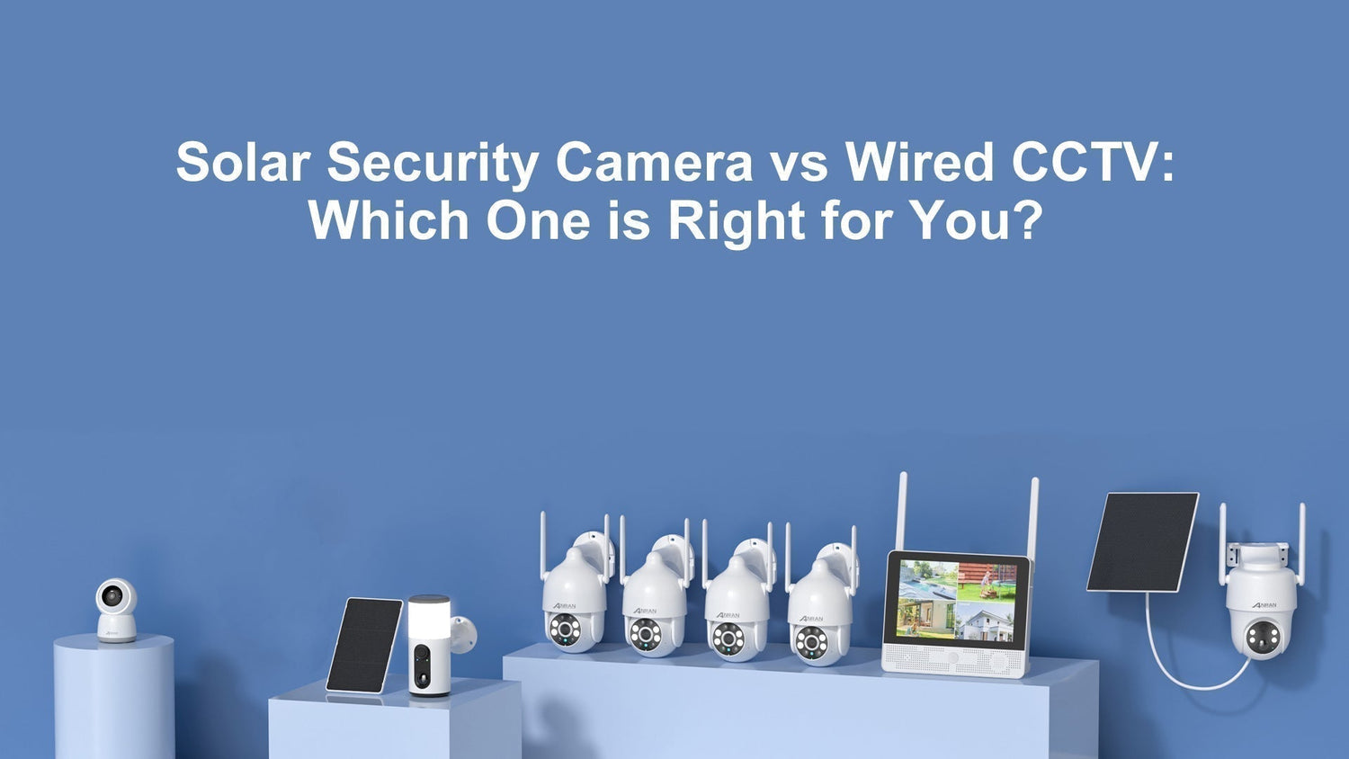 Solar Security Camera vs Wired CCTV: Which One is Right for You ...