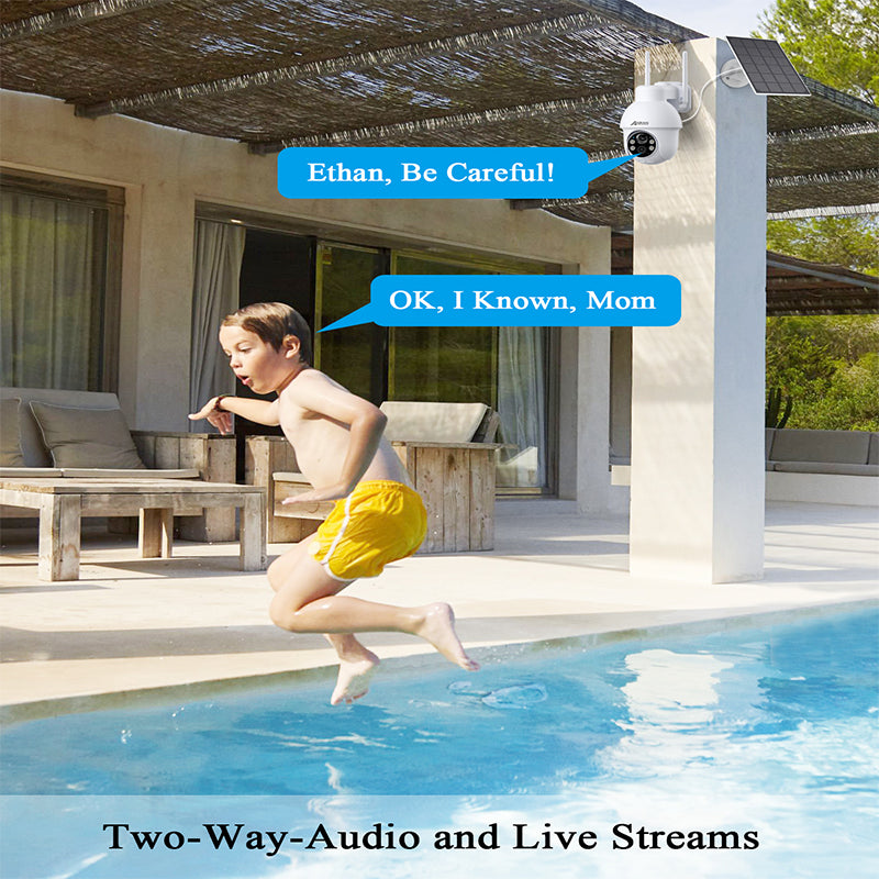 5MP Solar Security Camera | Hassle-Free Home Monitoring – ANRAN ...